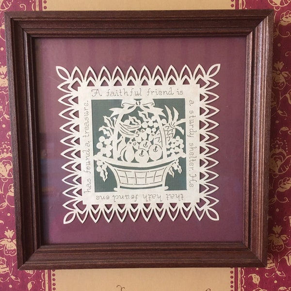 Scherenschnitte - Etsy