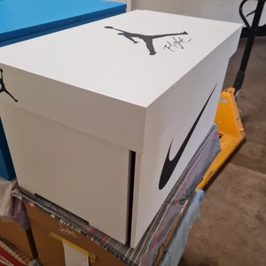 XL Trainer Storage Box, Giant Sneaker Shoe Box fits 6-8no Pairs of ...