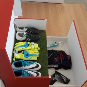 Football Boots Storage Boxfits 6-8no Pairs of Boots/trainers, Gift for ...