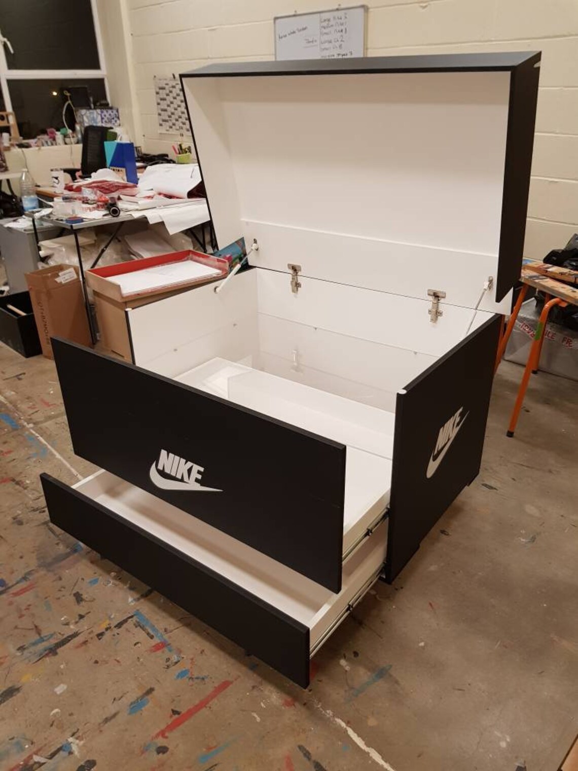 XL / Giant Trainer / Sneaker Storage Boxes Nike to Fit 24no | Etsy