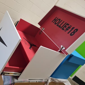 XL Trainer Storage Box, Giant Sneaker Shoe Box fits 6-8no Pairs of ...