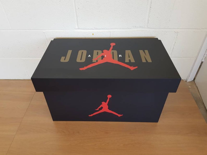 XL Trainer Storage Box Giant Sneaker Shoe Box fits 6-8no - Etsy