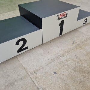 Winners Podium With Handy Storage, for Use in Dance, Gymnastics ...
