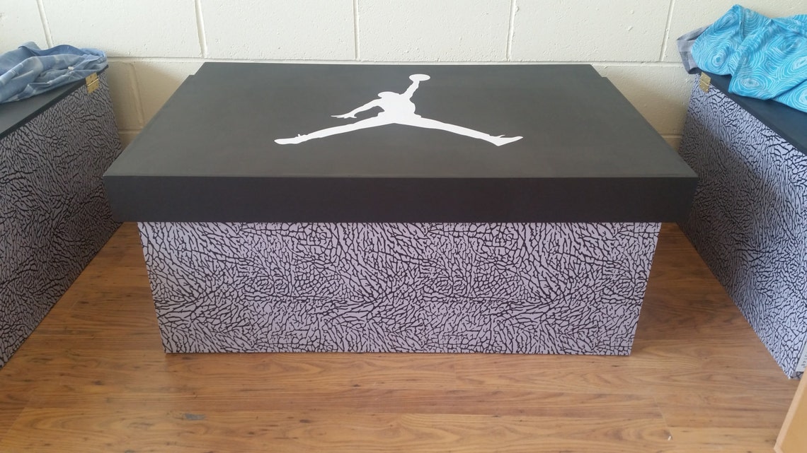 XL Giant TRAINER / SNEAKER Shoe Storage Box Nike Air Jordan - Etsy