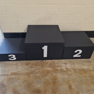 Winners Podium With Handy Storage, for Use in Dance, Gymnastics ...