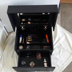 Make-up Storage Box and Organiser, make-up Not Included, Make-up Box - Etsy