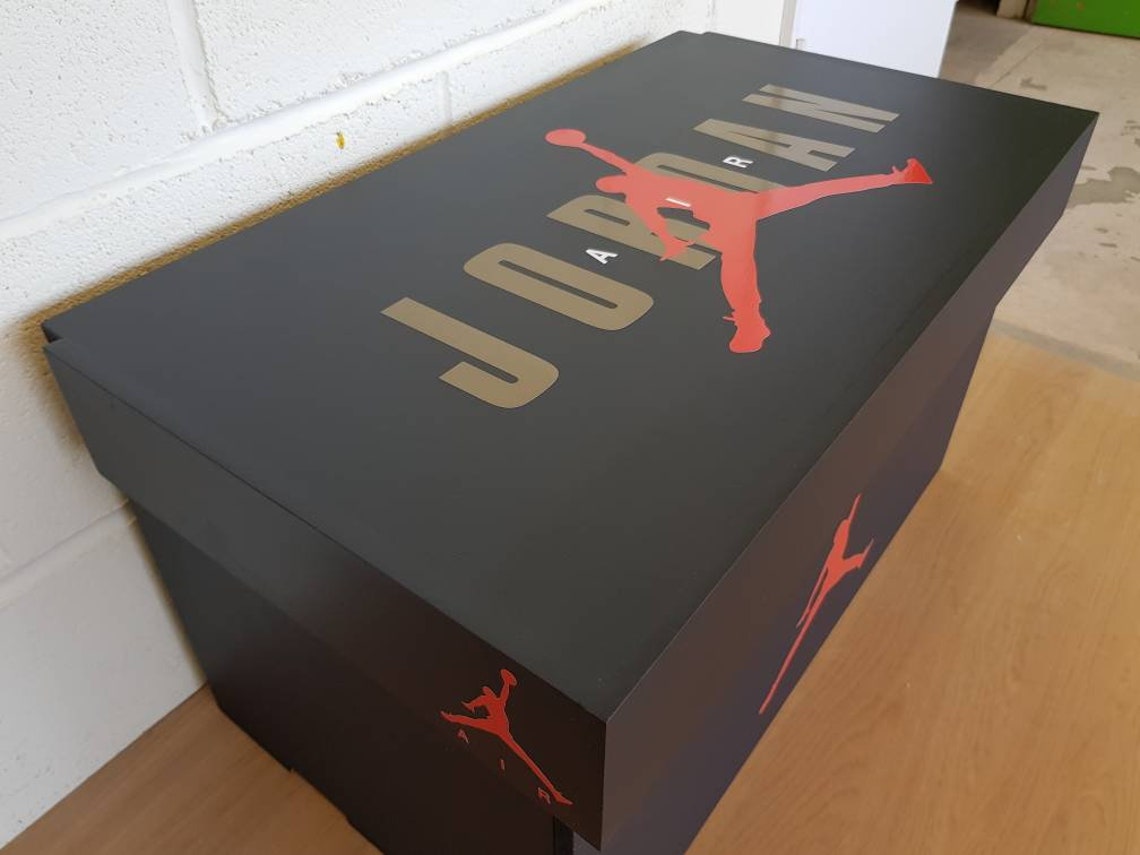 XL Trainer Storage Box Giant Sneaker Shoe Box fits 6-8no - Etsy