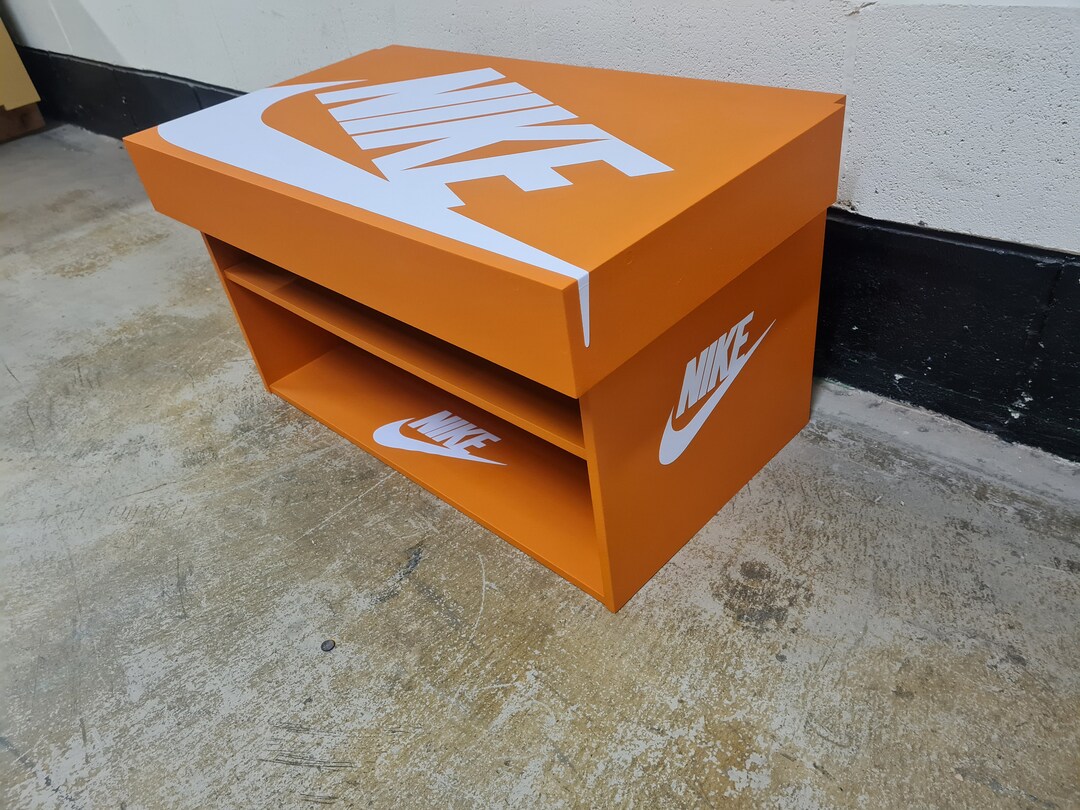 XL Trainer Shoestorage Box, Giant Sneaker Bench fits 6-8no Pairs of ...