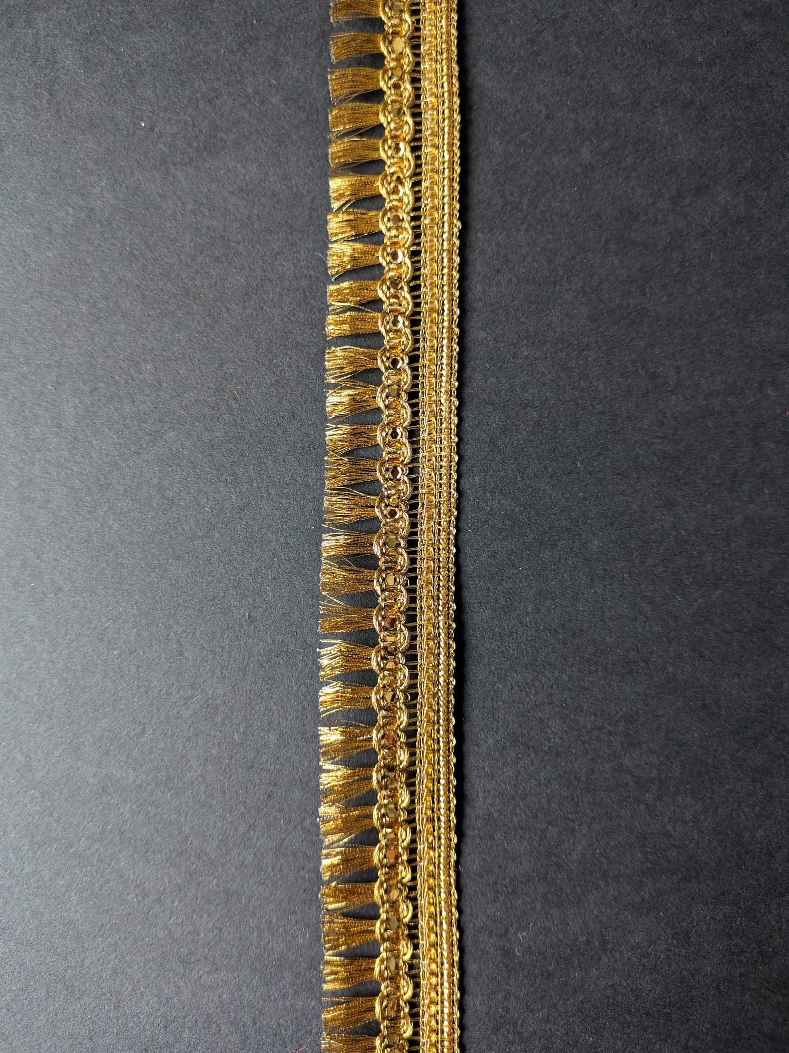 Bronze Lace, Bronze Trim, Vintage Lace, Embroidered Bronze Lace, Ribbon ...