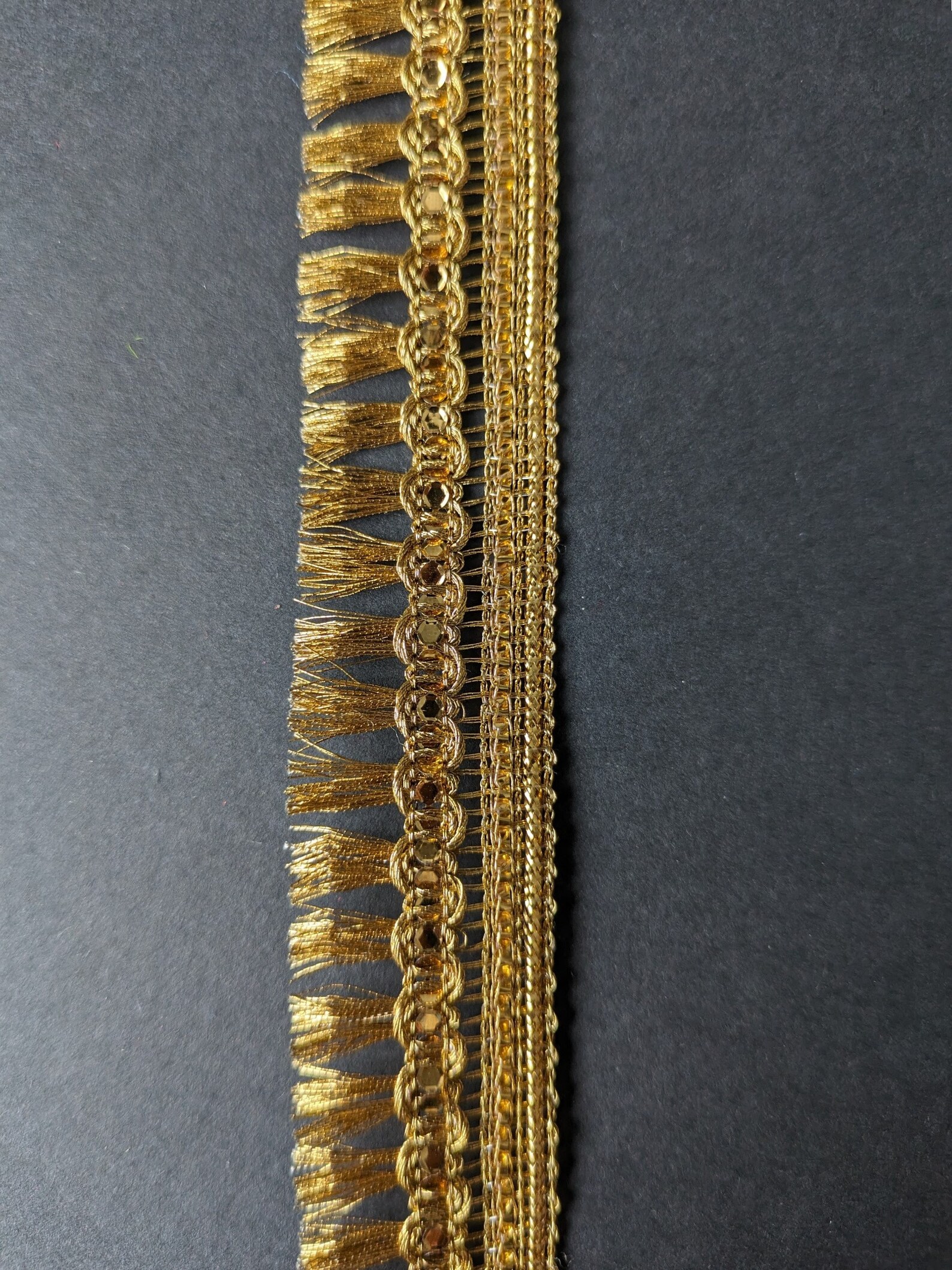 Bronze Lace, Bronze Trim, Vintage Lace, Embroidered Bronze Lace, Ribbon ...