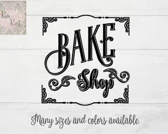 Bake sign | Etsy