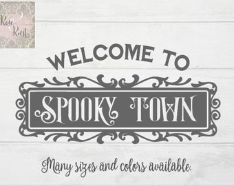 Ghost Town Sign - Etsy