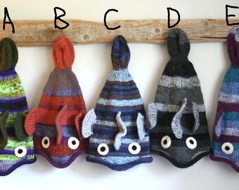 Knit Fish Hat - Etsy