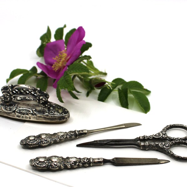 Antique Sterling Silver Manicure Tool - Etsy