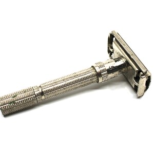 Vintage Safety Razor Gillette Reg. US Pat off G4 Adjustable Made in USA ...