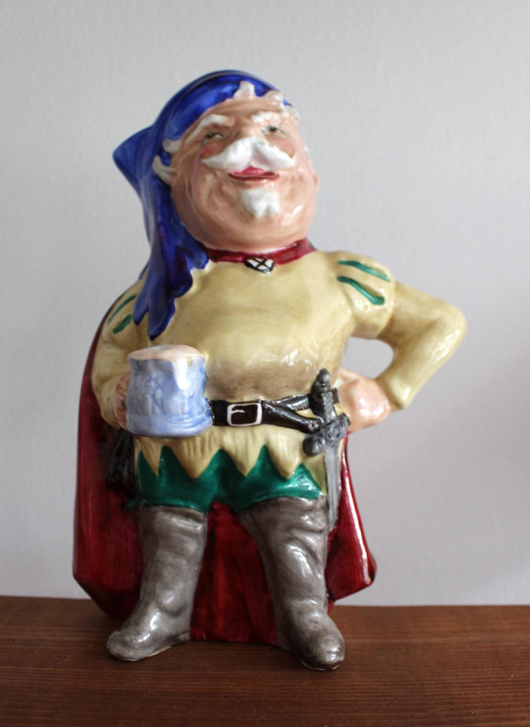 Vintage Staffordshire Viking Cobridge Pottery Shakespeare Falstaff ...