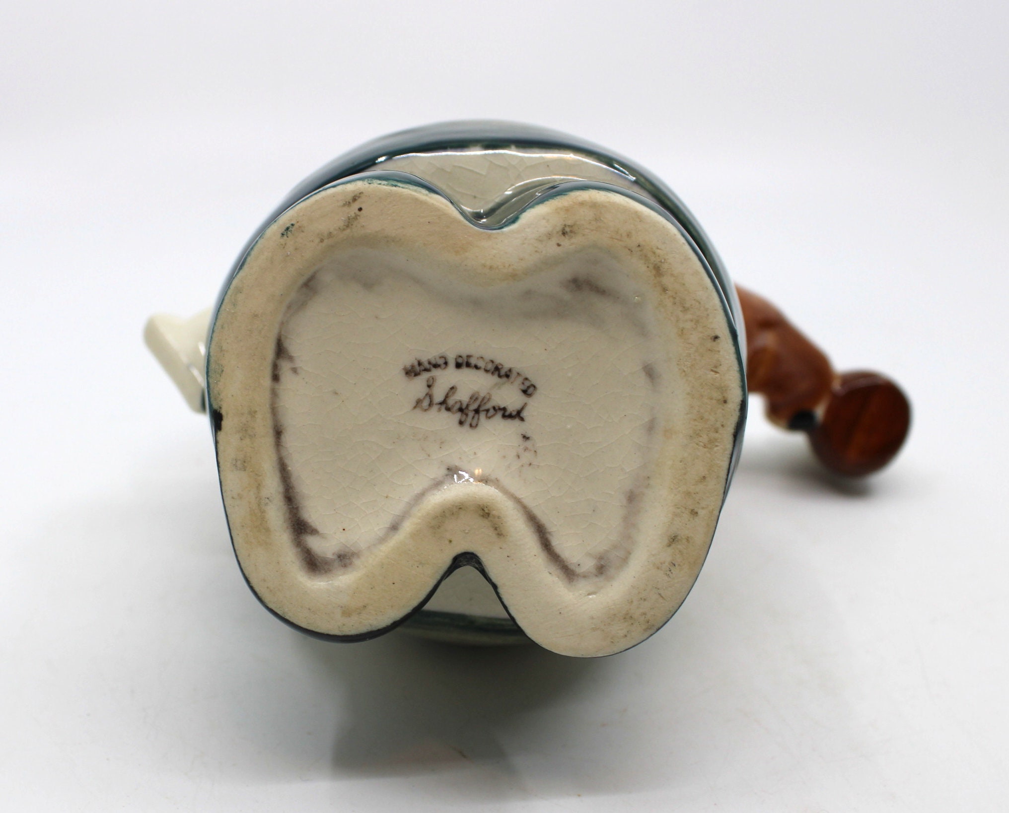Vintage Hand Decorated Shafford Japan Pottery Ceramic Jolly Bartender ...
