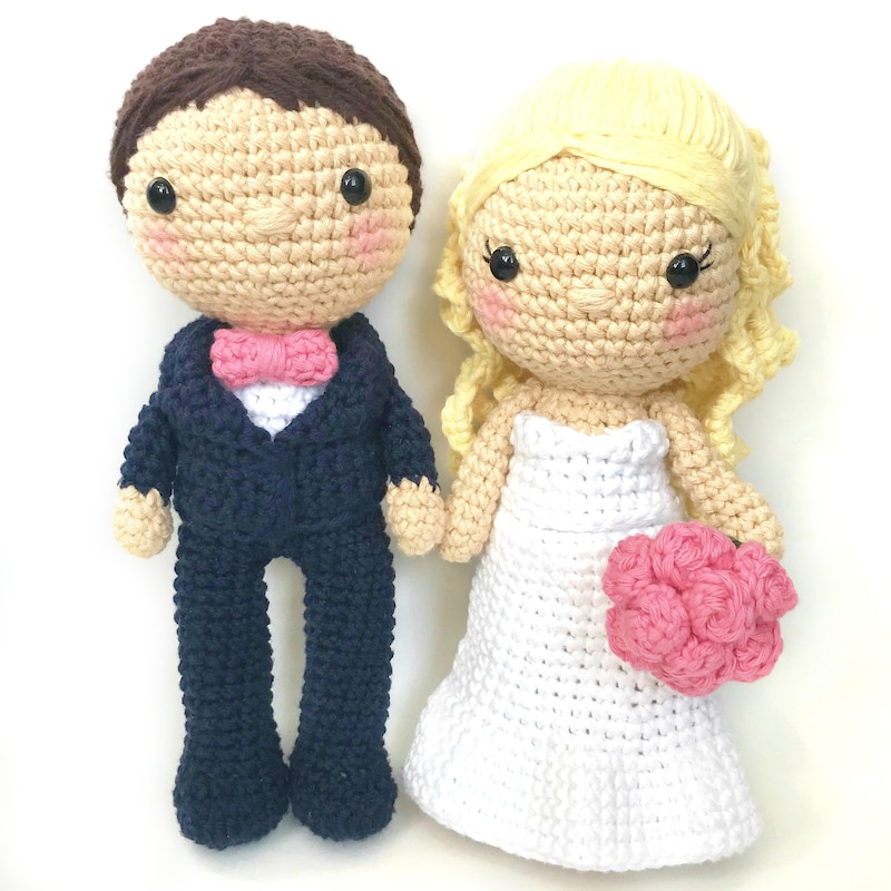 Bride &groom Topper - Etsy UK