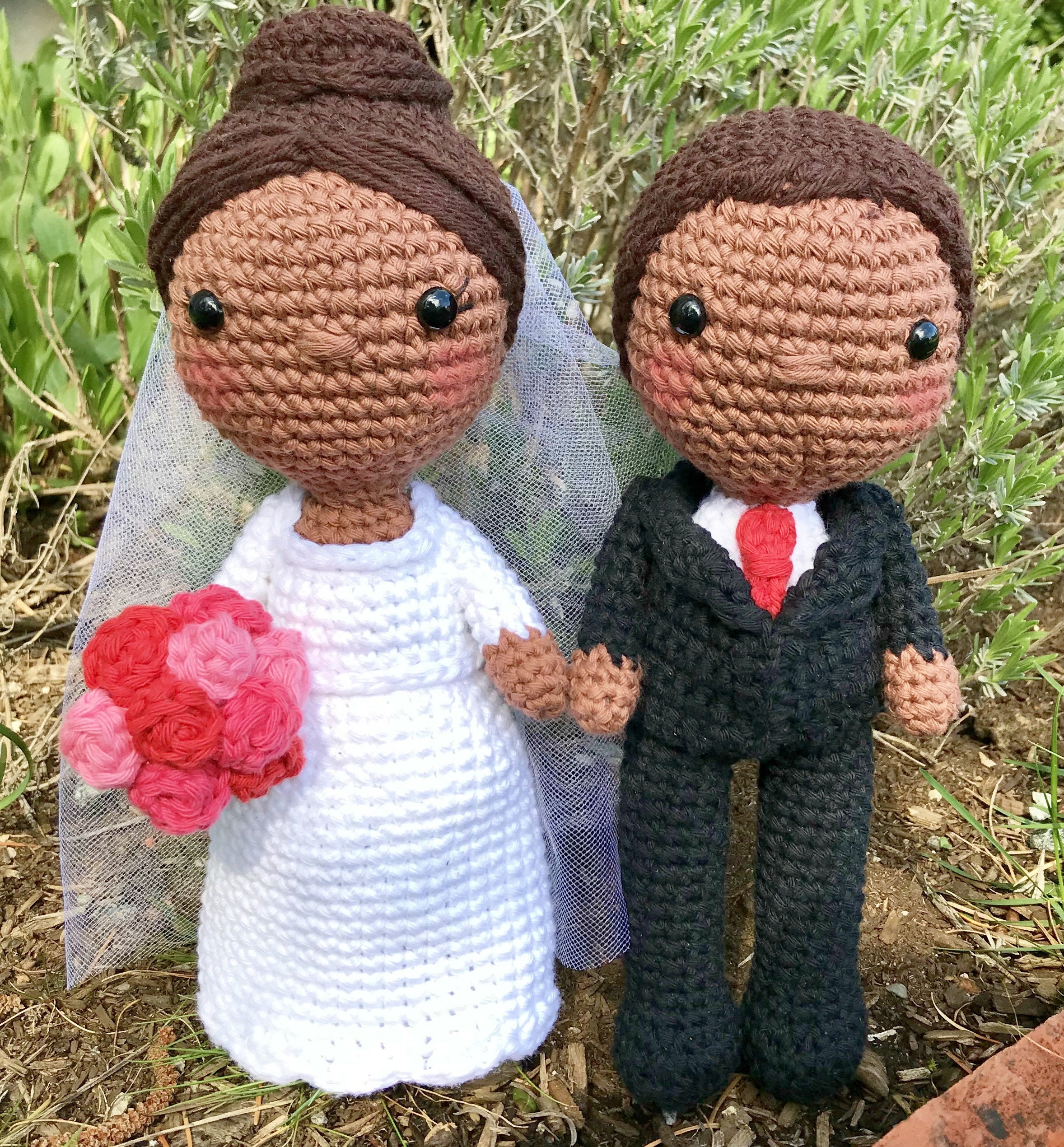 Bride and Groom Crochet Pattern Crochet Wedding Pattern - Etsy