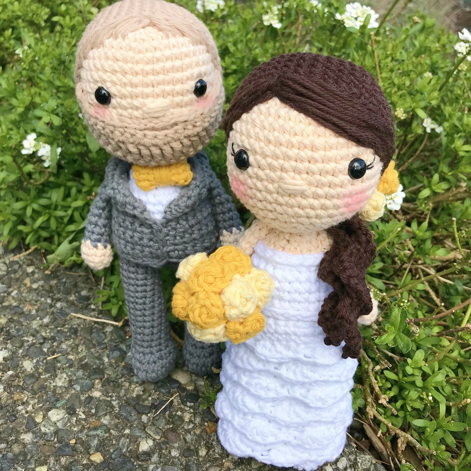 Bride and Groom Crochet Pattern Crochet Wedding Pattern - Etsy
