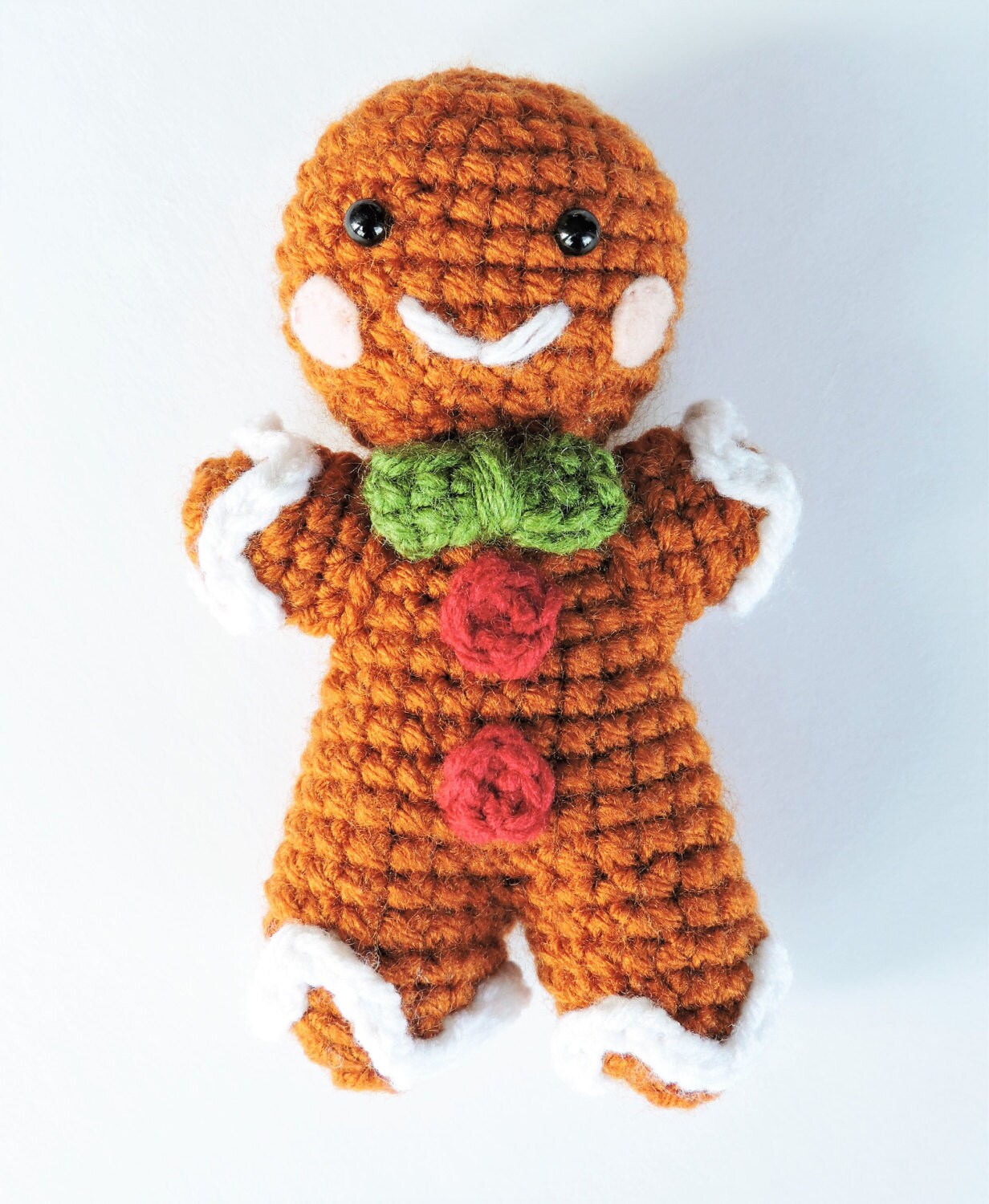 Crochet Gingerbread Pattern Crochet Gingerbread Man | Etsy