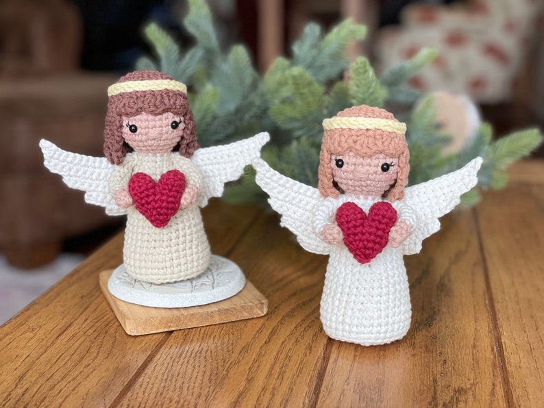 Crochet Christmas Angel Pattern - Amigurumi Ornament (PDF Tutorial) - Etsy