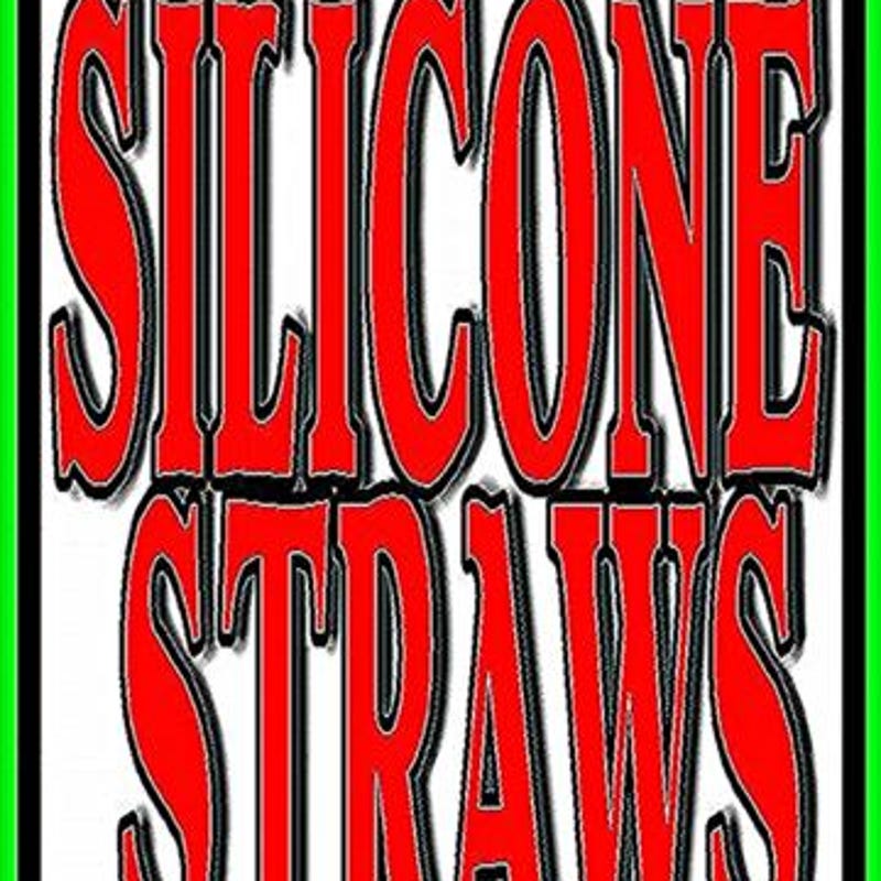 Silicone Straw 12 - Etsy
