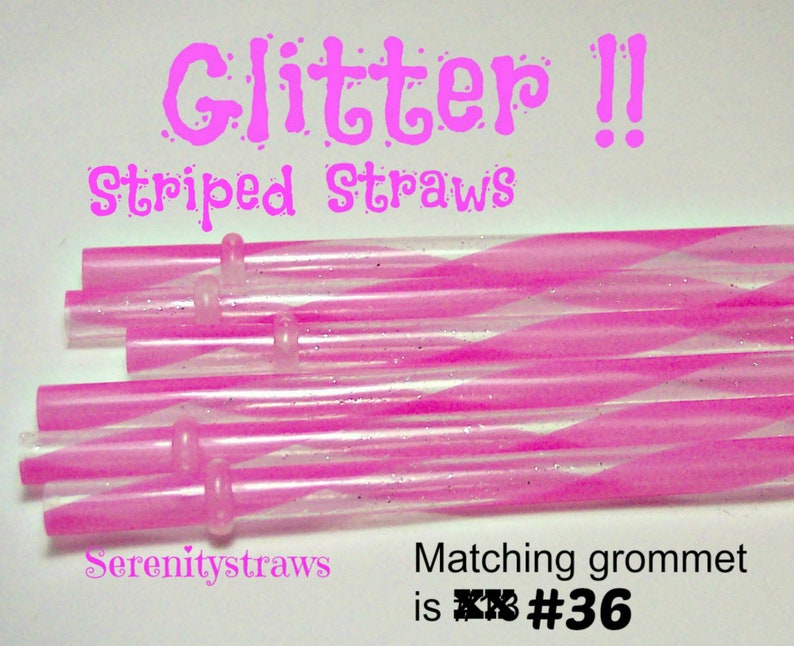 Reusable Swirly Straws 7 9 And 11 Bpa Free Etsy