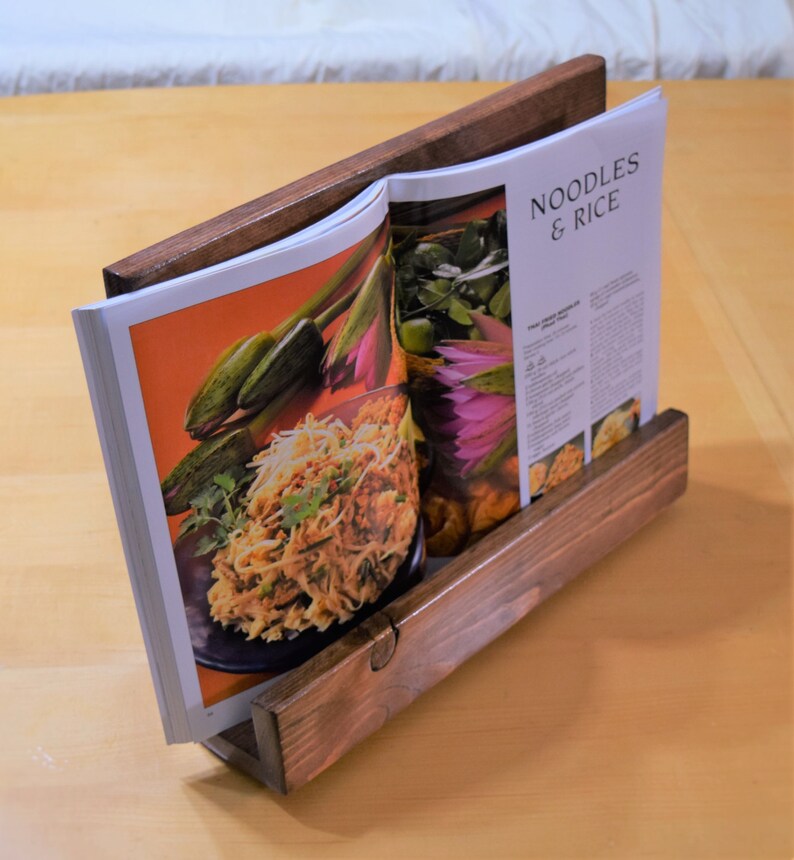 Tablet Stand Cookbook Stand Kitchen Decor Wooden IPAD | Etsy