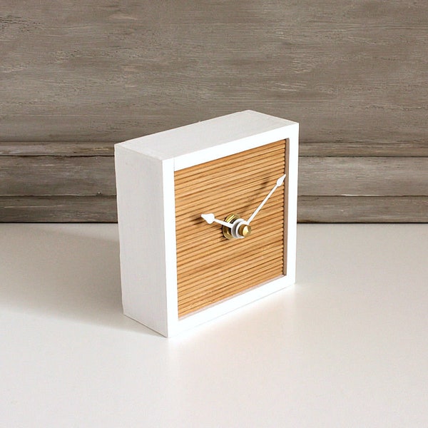 Bamboo Clock - Etsy
