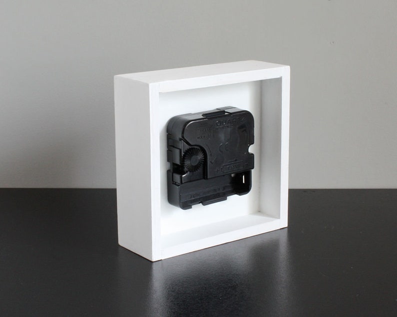 Bamboo and Wood Desk Clock Modern Minimalist Boho Table Clock - Etsy