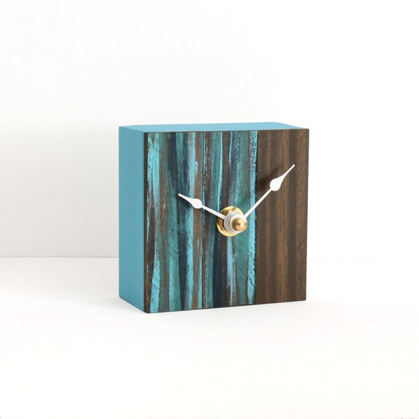 Turquoise Clock - Etsy