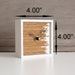 Bamboo and Wood Desk Clock, Modern Minimalist Boho Table Clock - Etsy