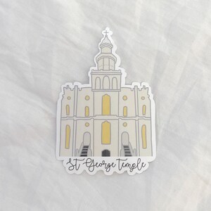LDS Temples Sticker Pack - Etsy