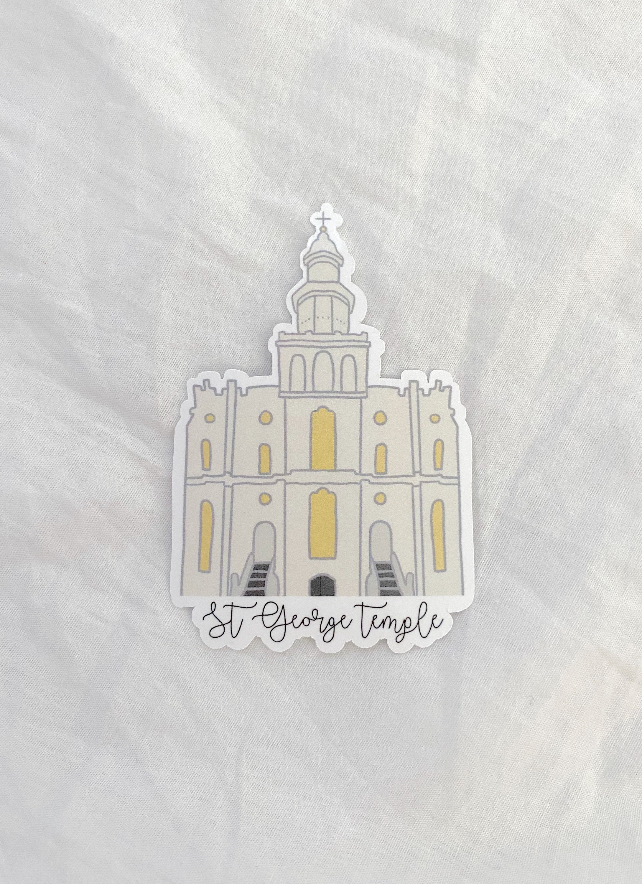 LDS Temples Sticker Pack - Etsy