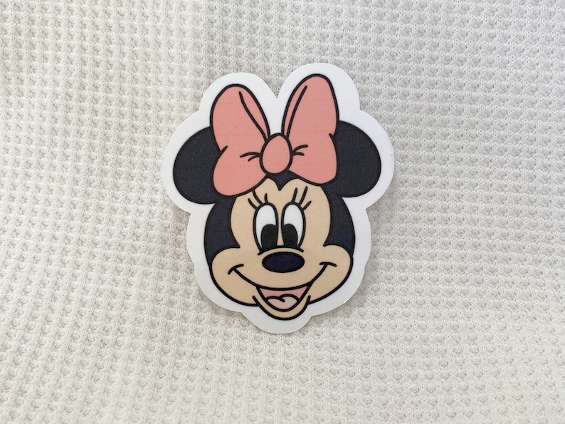 Minnie Mouse Sticker - Etsy
