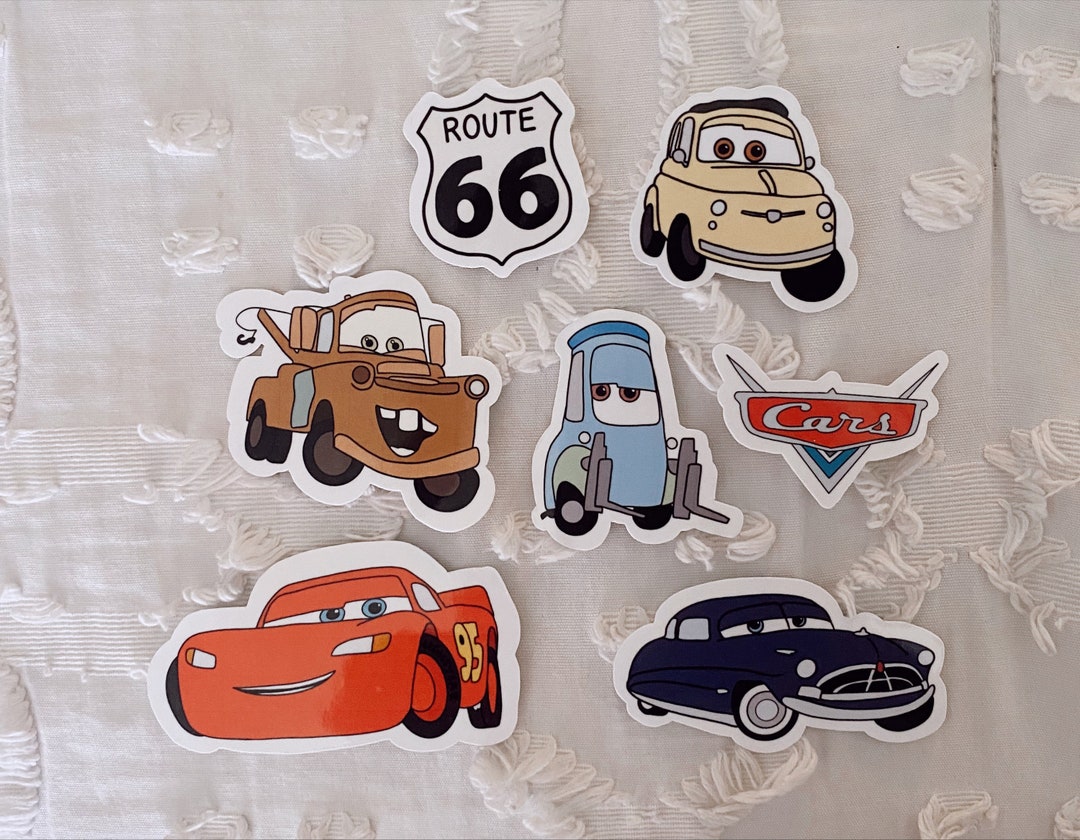 Cars Sticker Pack - Etsy