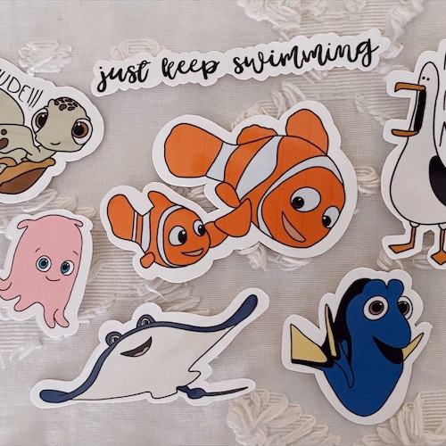 Finding Nemo Sticker Pack - Etsy