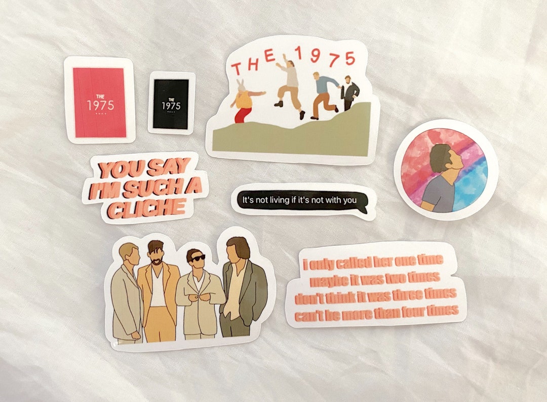 The 1975 Sticker Pack - Etsy