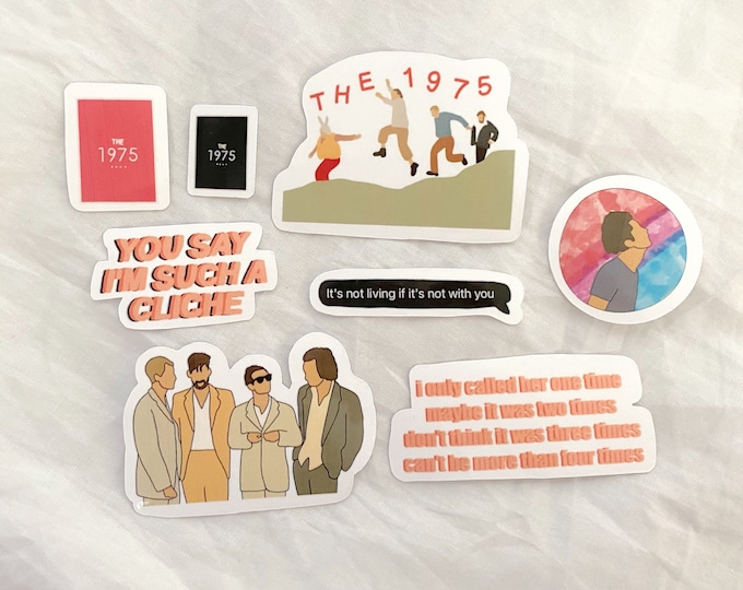 The 1975 Sticker Pack - Etsy