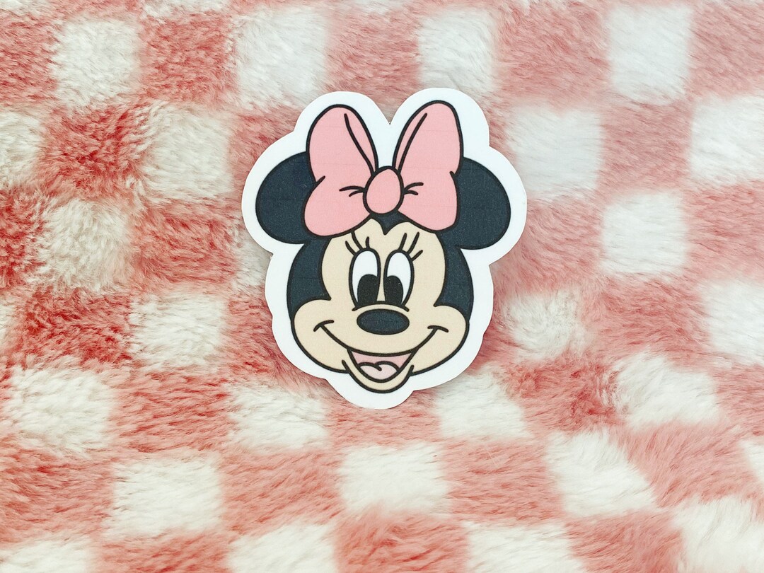 Minnie Mouse Sticker - Etsy