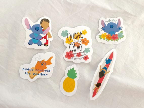 Ohana Sticker Pack | Etsy
