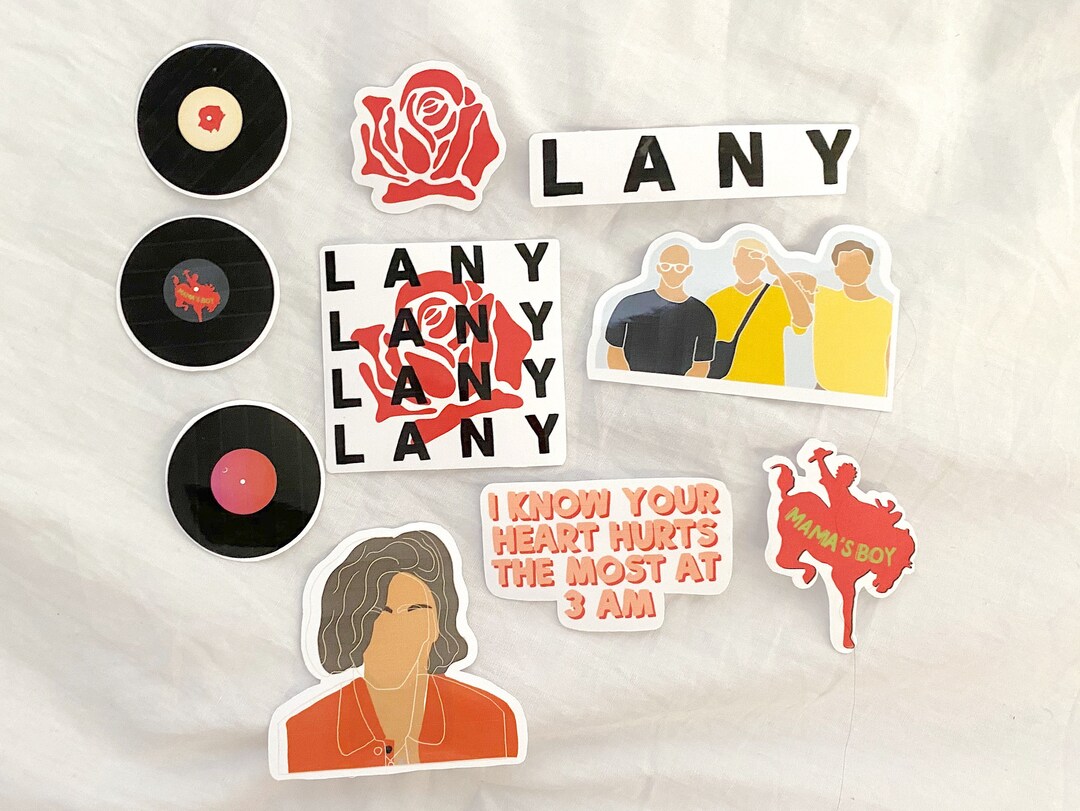 LANY Sticker Pack - Etsy