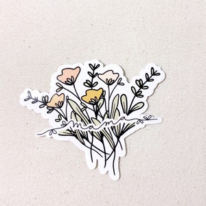 Mama Sticker Pack Mothers Day Mom Mommy Momma Gift for Her Grandma ...