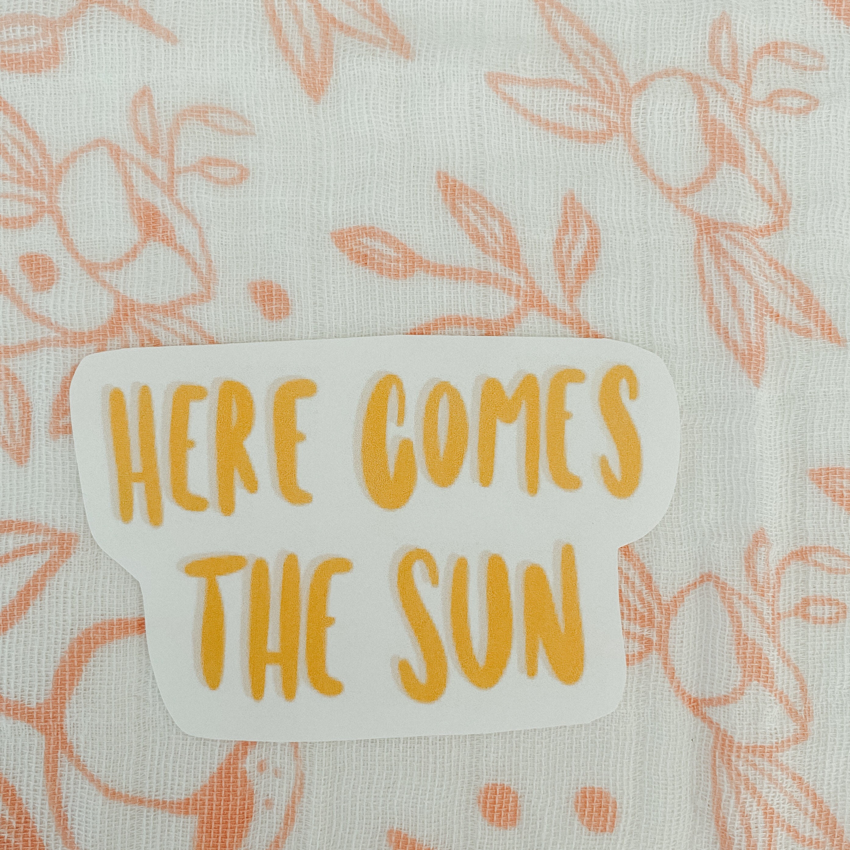 Here Comes the Sun Sticker Pack - Etsy