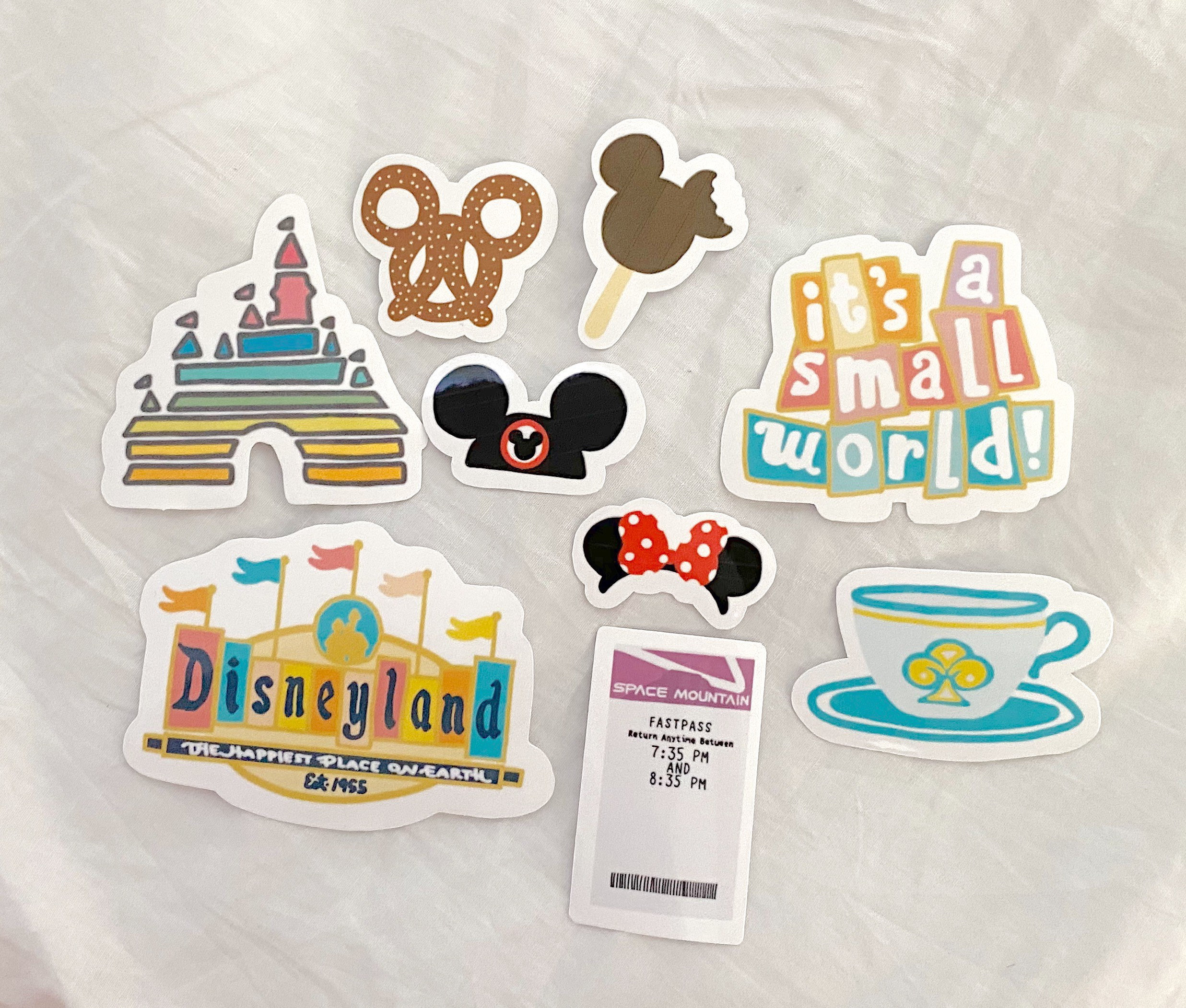 Happiest Place On Earth Sticker Pack | Etsy