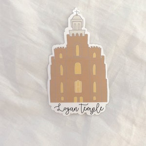 LDS Temples Sticker Pack - Etsy