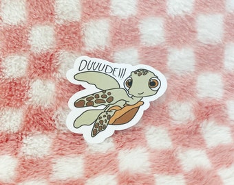 Squirt Sticker Disney Finding Nemo Sea Turtle Dude Crush Dory ...