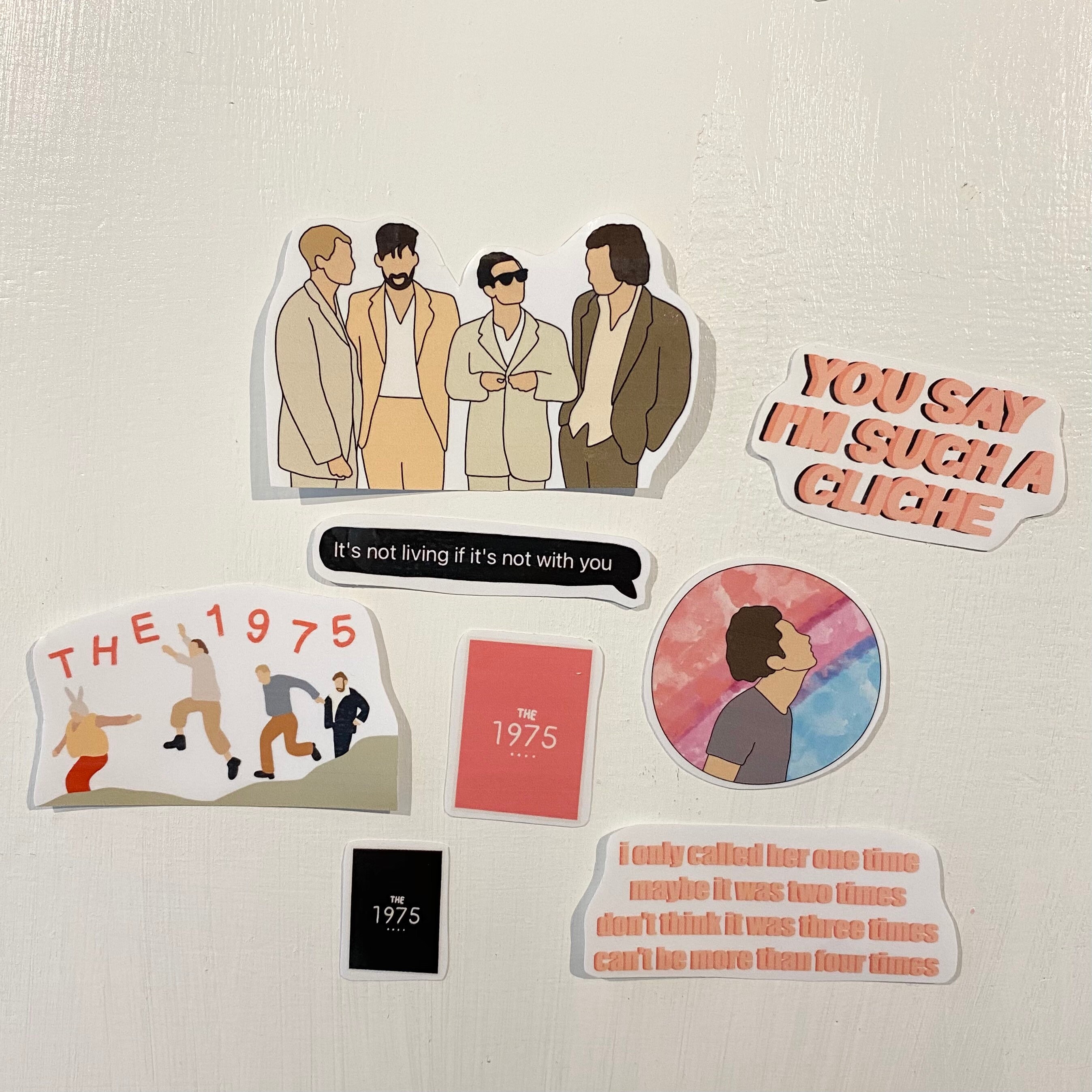 The 1975 Sticker Pack | Etsy