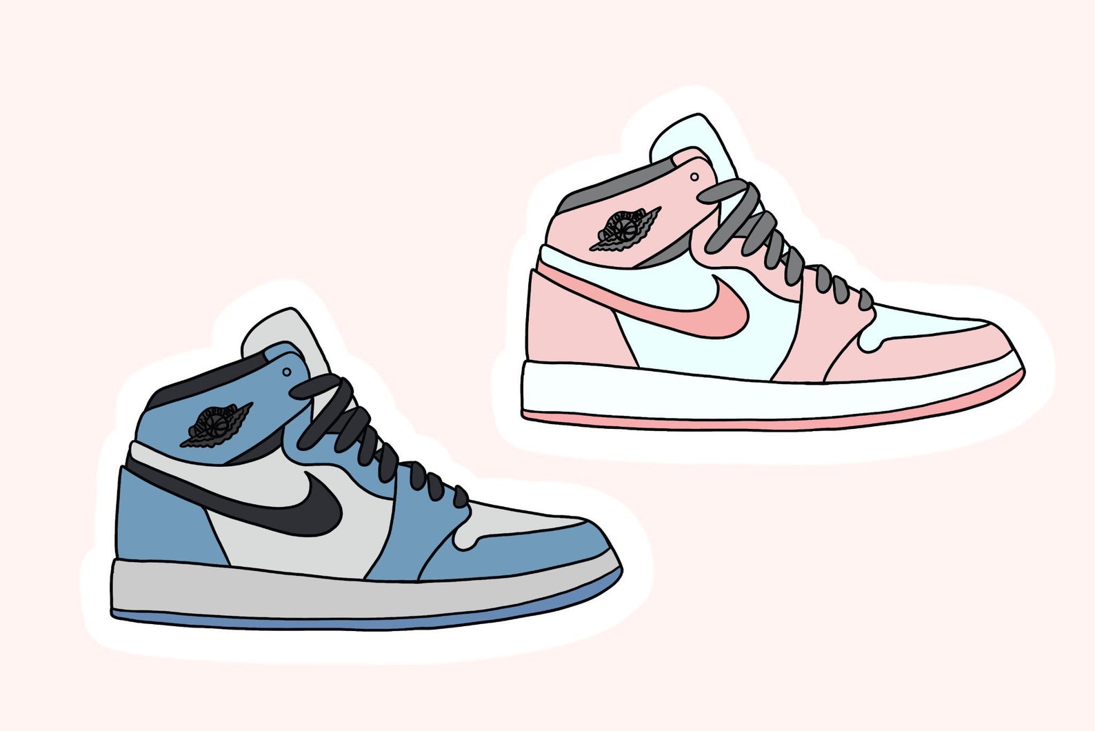 Air Jordan Sticker - Etsy